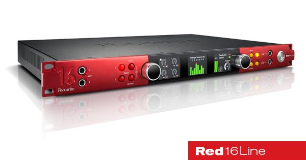 Focusrite Exhibits Red 16Line Interface – MusicPlayers.com
