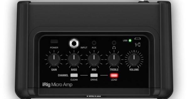 IK Multimedia announces iRig Micro Amp - an ultra-compact guitar amp ...