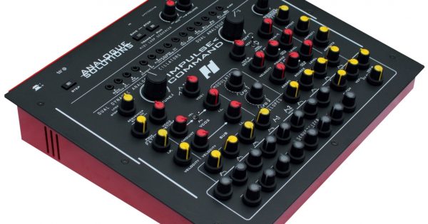 Analogue Solutions ships Impulse Command, compact true stereo analogue monosynth/sonic realiser ...