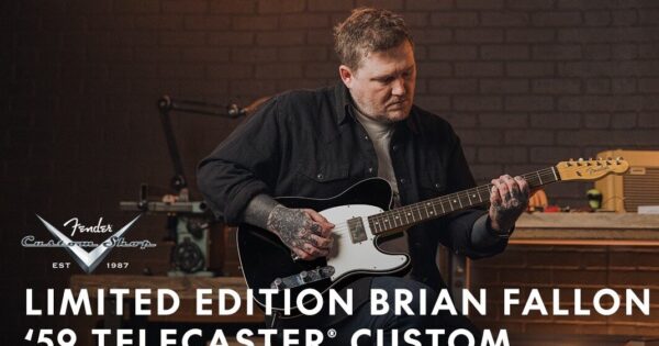 Fender launches Limited Edition Brian Fallon ’59 Telecaster Custom ...